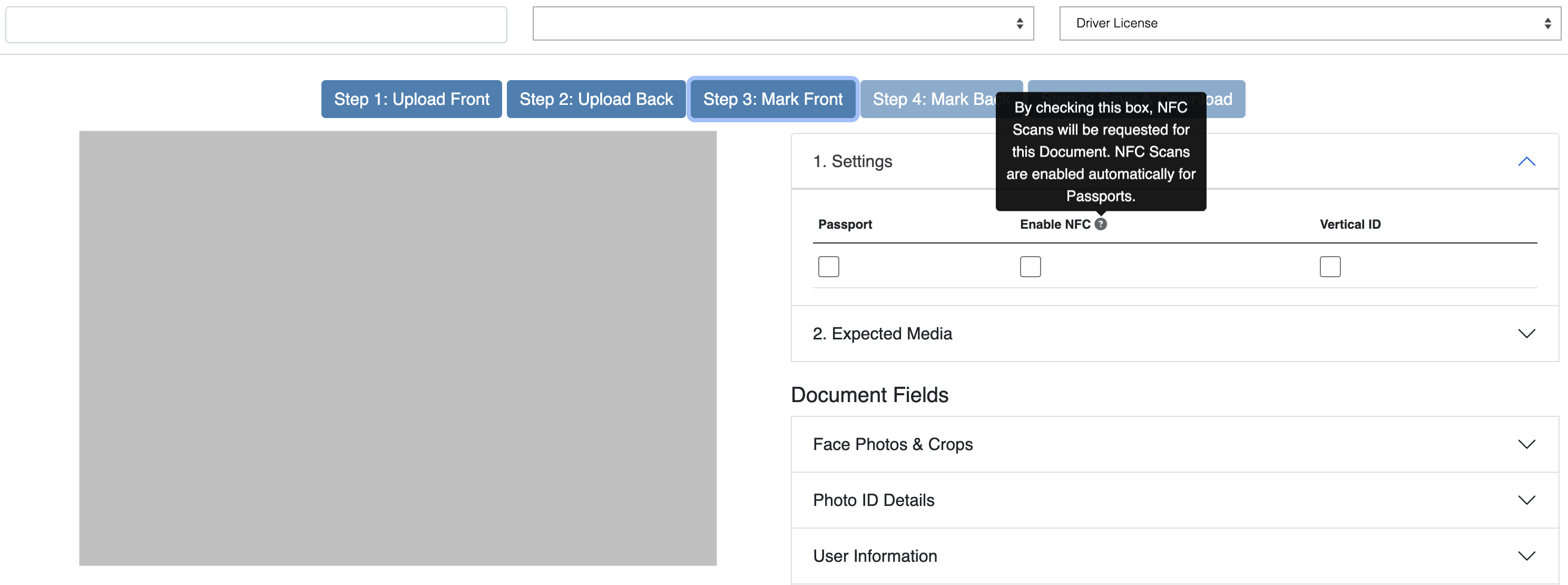 FaceTec - Developer Account