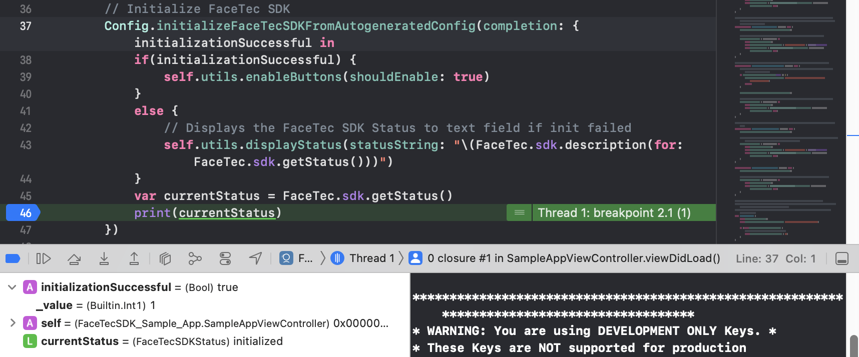 FaceTec - Developer Account