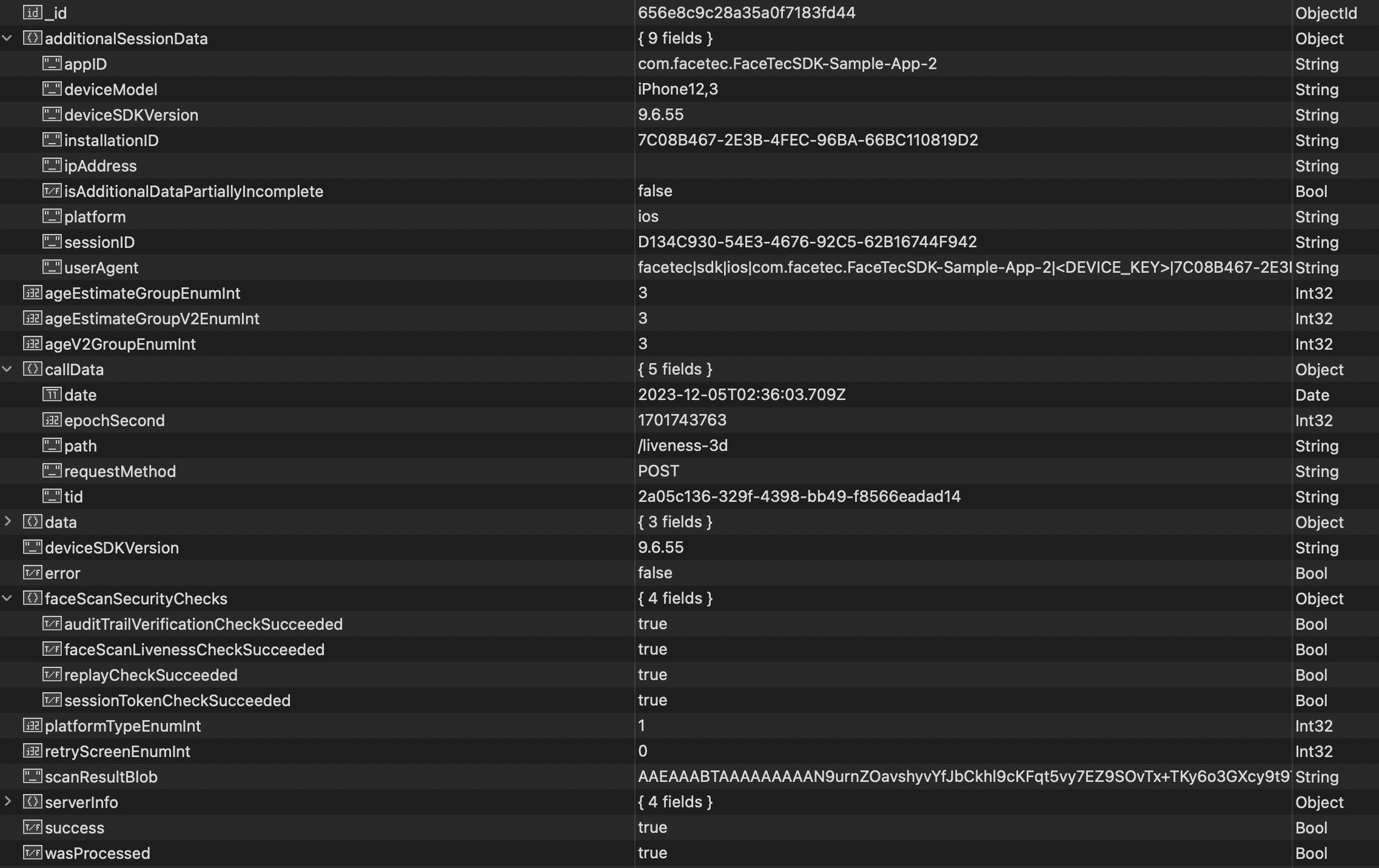 FaceTec - Developer Account